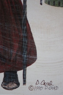 Red Santa 7x5 - SALE | Earth Angels Studios