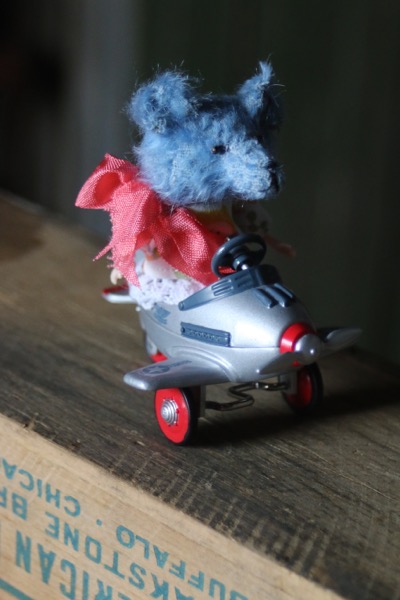 Mini Plane Pedal Car - Vintage | Earth Angels Studios