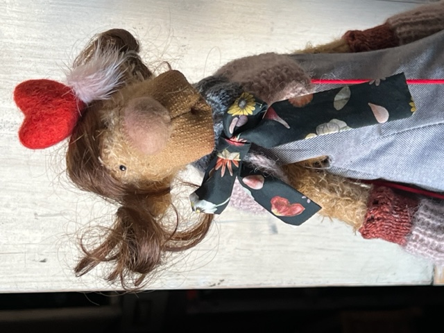 Little Sister - Lo - OOAK Art Bear -22.5" /58cm | Earth Angels Studios