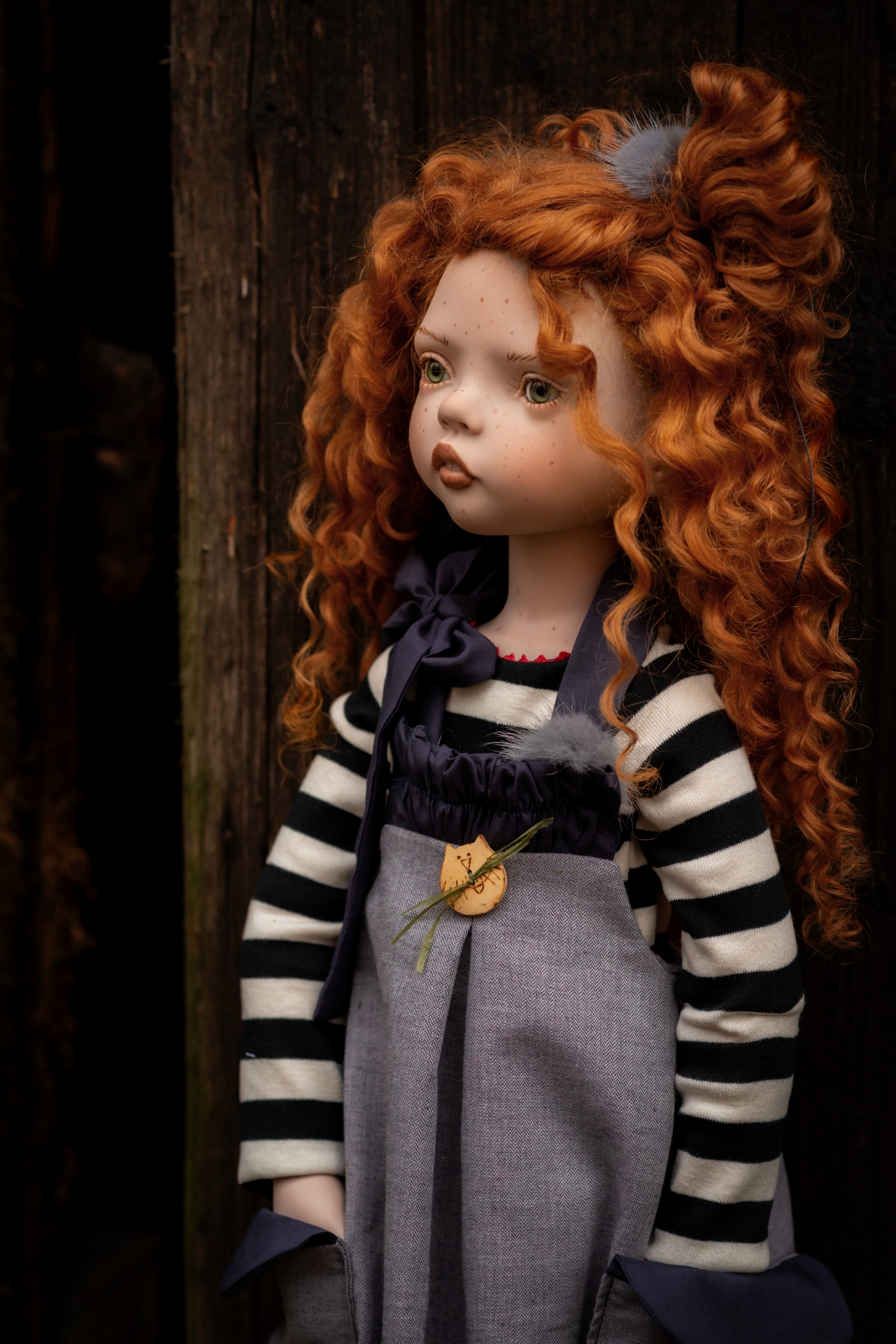 LE Winter '24 - MINOU #2 - 70cm/27.5" - Zwergnase KunstPuppen Art Doll ...