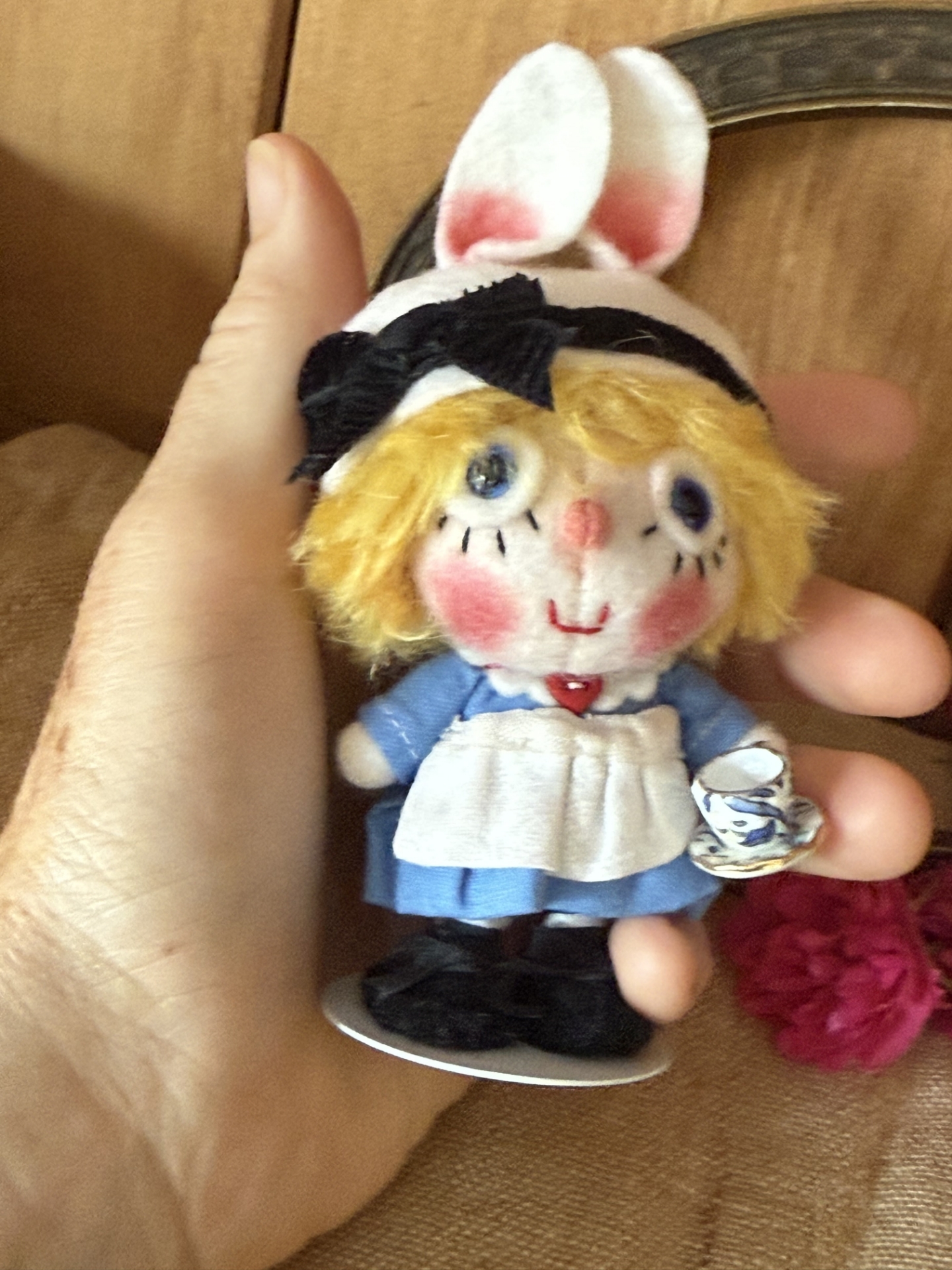 Wee Alice Takes Tea Dolly - by Jody Battaglia | Earth Angels Studios